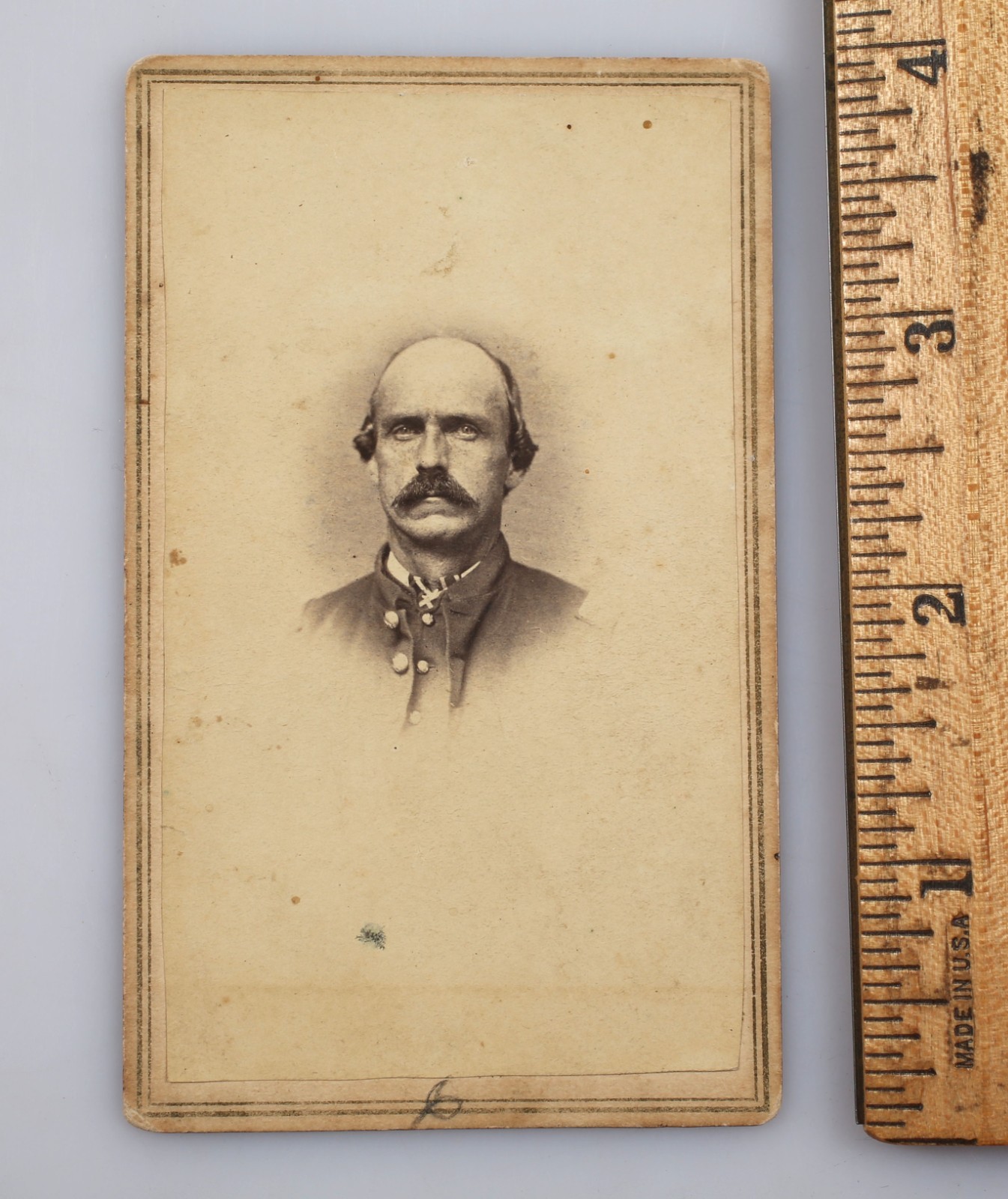 Original CDV Photo Civil War Soldier Confederate General Bushrod ...