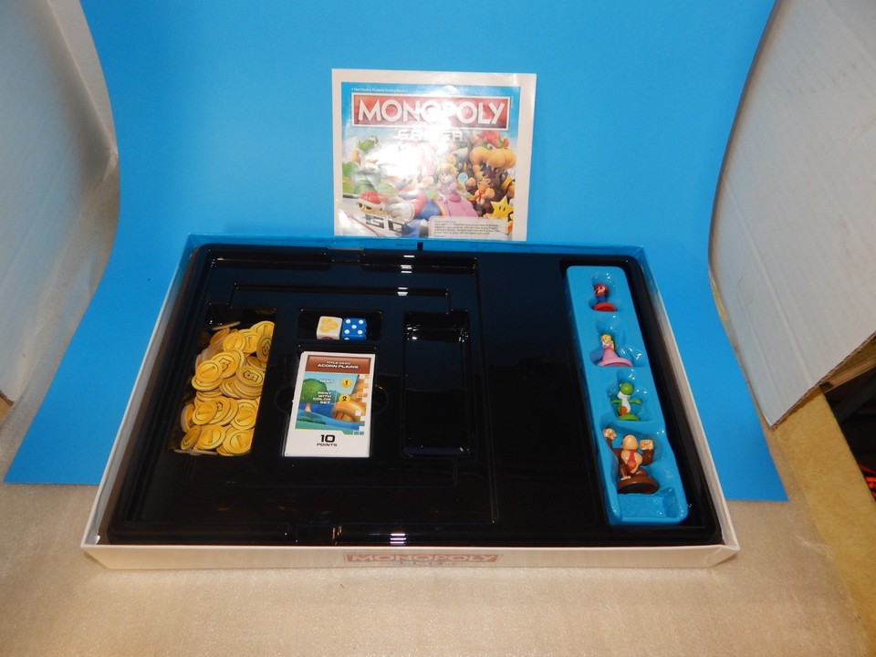 Monopoly Gamer by Hasbro Board Game with Nintendo Characters Mario ...