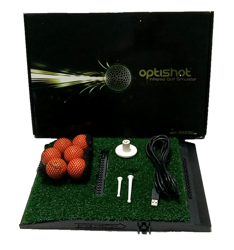 OptiShot Golf Simulator Swing Pad System Tested Works | eBay