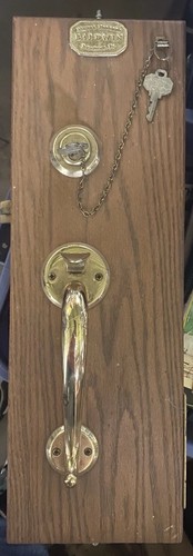 Vintage 6020 BALDWIN MORTISE Lock Door Entrance Polished Brass Store ...