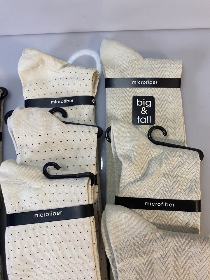 NWT Assorted Mens George Dress Socks 9 Pair Size 6-12.5 | eBay