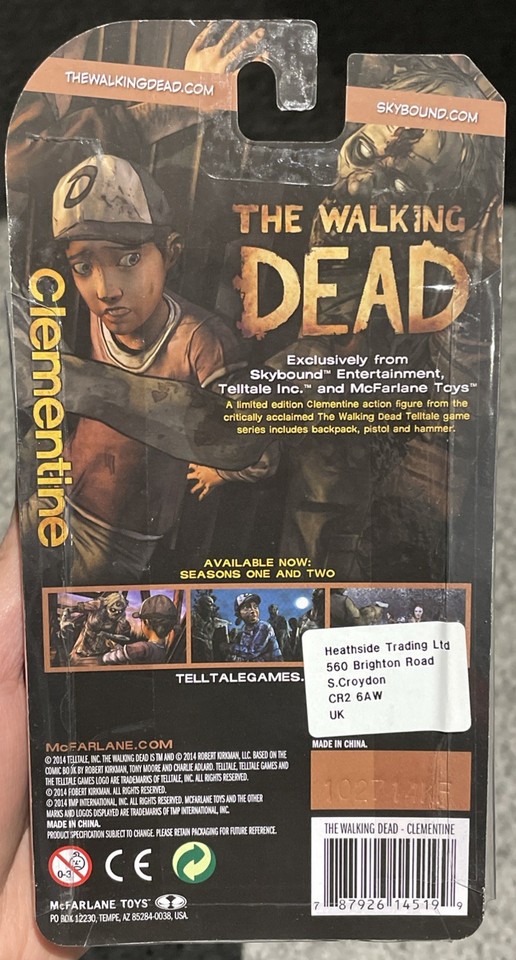 The Walking Dead Clementine(Bloody) Skybound Exclusive – McFarlane Toys ...