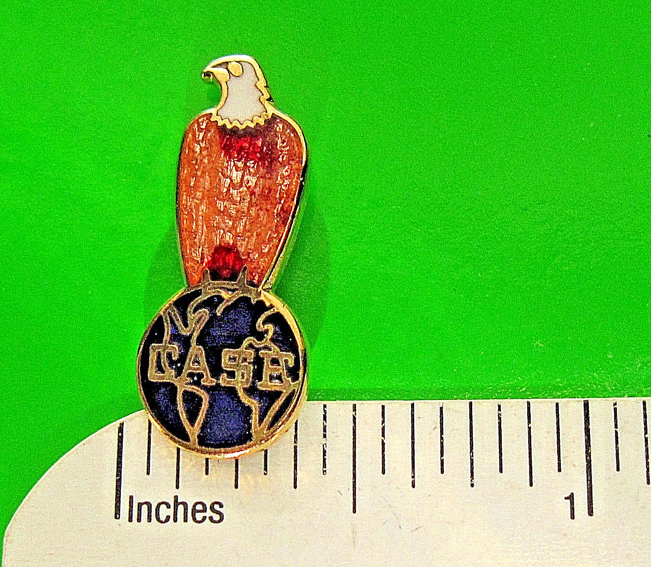 CASE eagle - hat pin , lapel pin , tie tac , hatpin GIFT BOXED gold ...