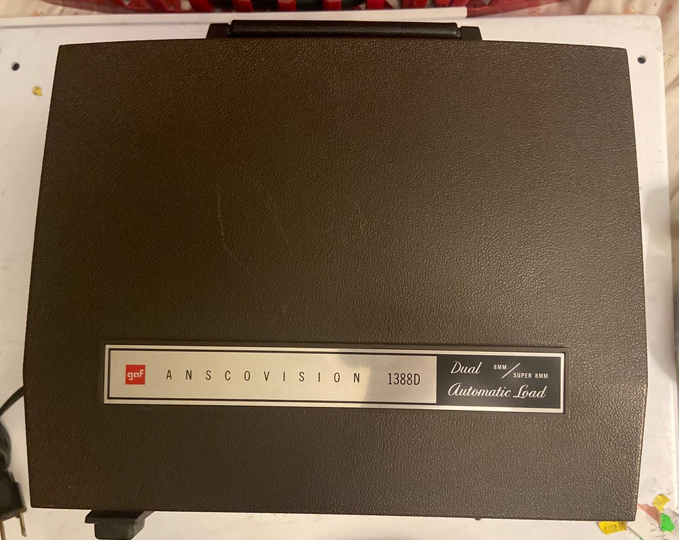 GAF ANSCOVISION 1388D Projector, Working | eBay