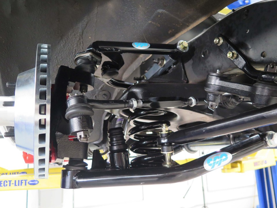 1973-87 CHEVY C10 TRUCK 3/5 DROP KIT BLACK TUBULAR CONTROL ARMS FLIP ...