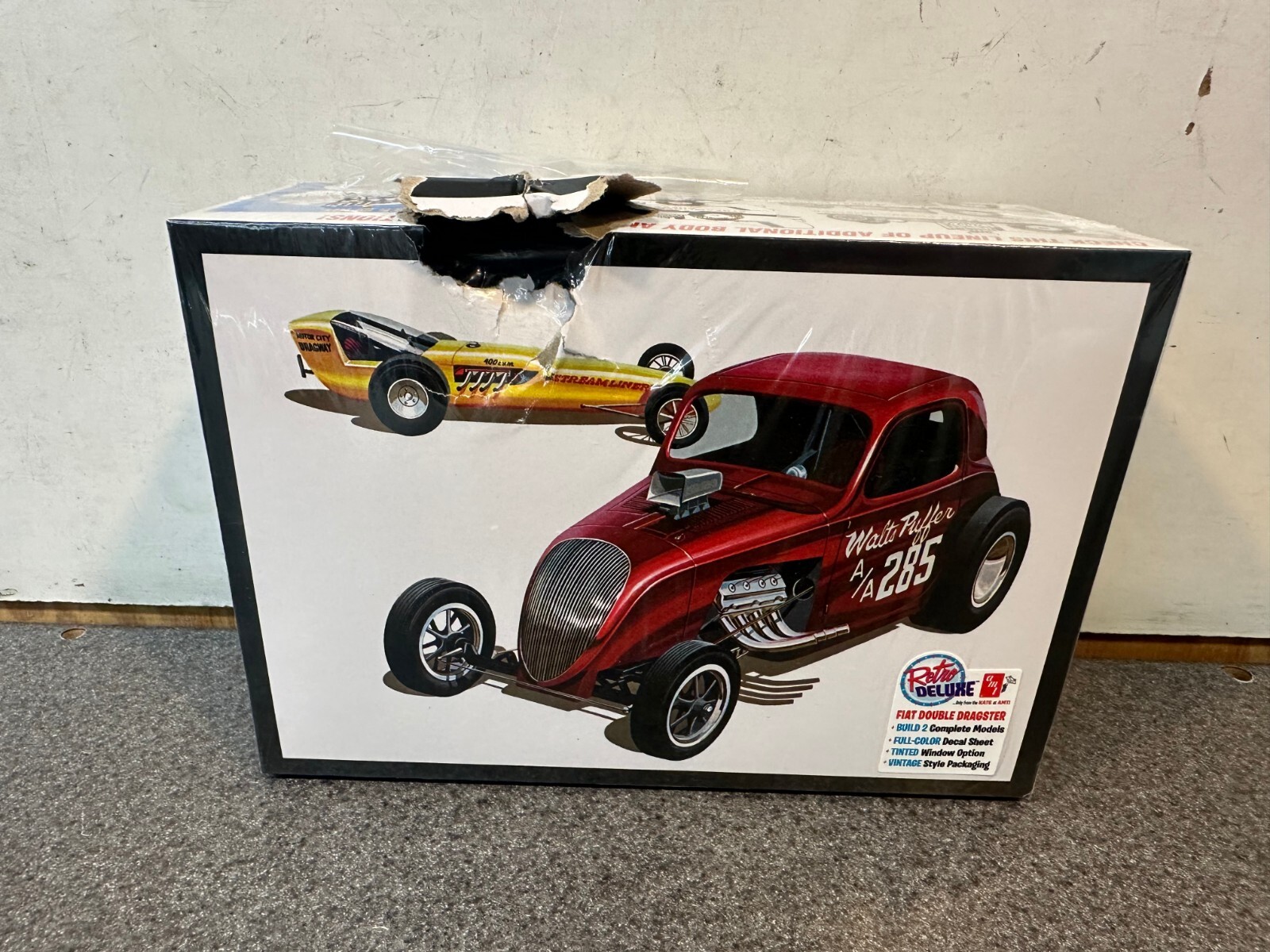 AMT 1/25 Fiat Double Dragster Plastic Model Kit [AMT1380/12] | eBay