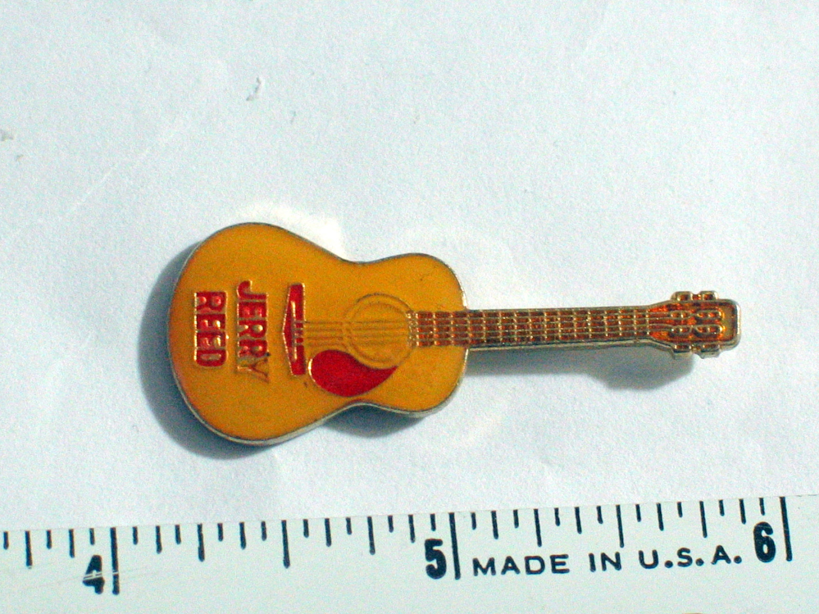 Jerry Reed Guitar Pin Vintage Lapel Pin | eBay