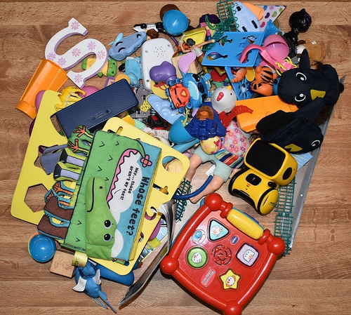 Random Mixed Toy Lot 2 + Lbs For Newborns, Toddlers, Kids Up To Age 6 ...