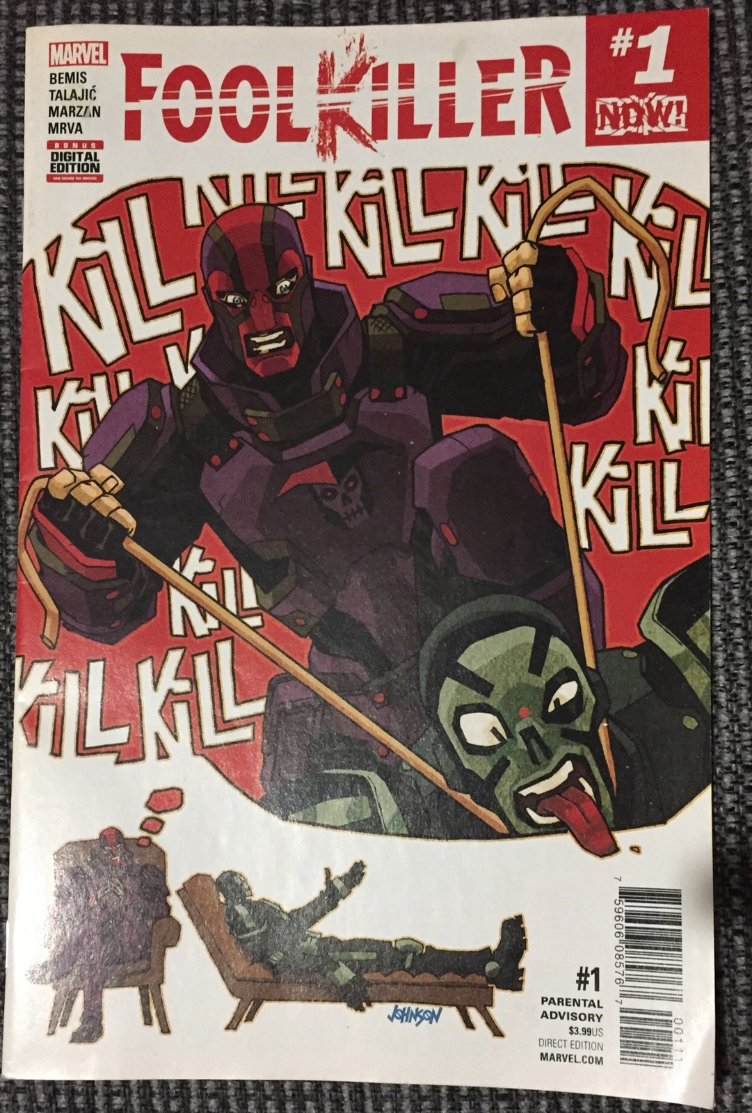 FOOLKILLER #1 Jan 2017 Max Bemis Greg Salinger Dalibor Talajic MRVA ...