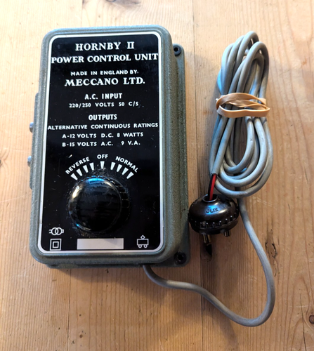 Vintage Hornby ll Power Control Unit - Tested and Working | eBay UK