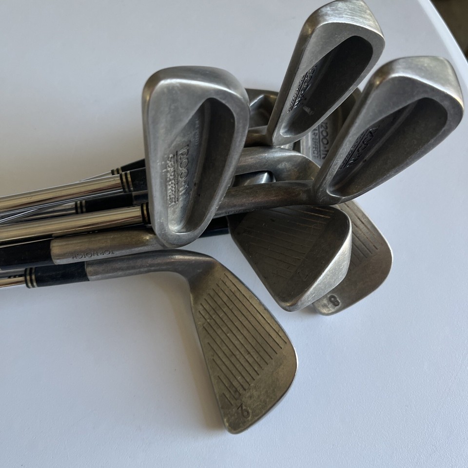 Wilson 1200 TN Gear Effect 3-9 and PIron Set, Wilson Dynastep Stiff ...