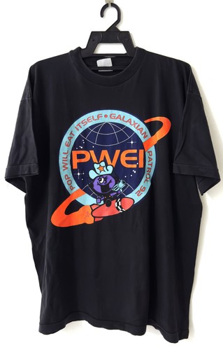 VINTAGE 1992 PWEI POP WILL EAT ITSELF ROCK GREBO TOUR CONCERT PROMO T ...
