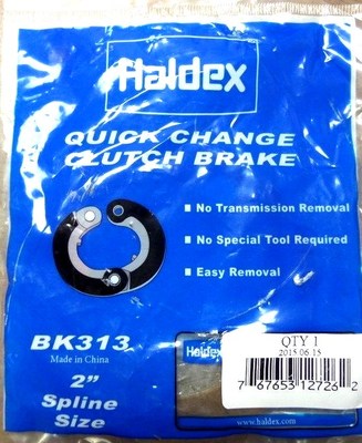 Haldex 2" Quick Change Clutch Brake - Hinged, Haldex BK313 | eBay