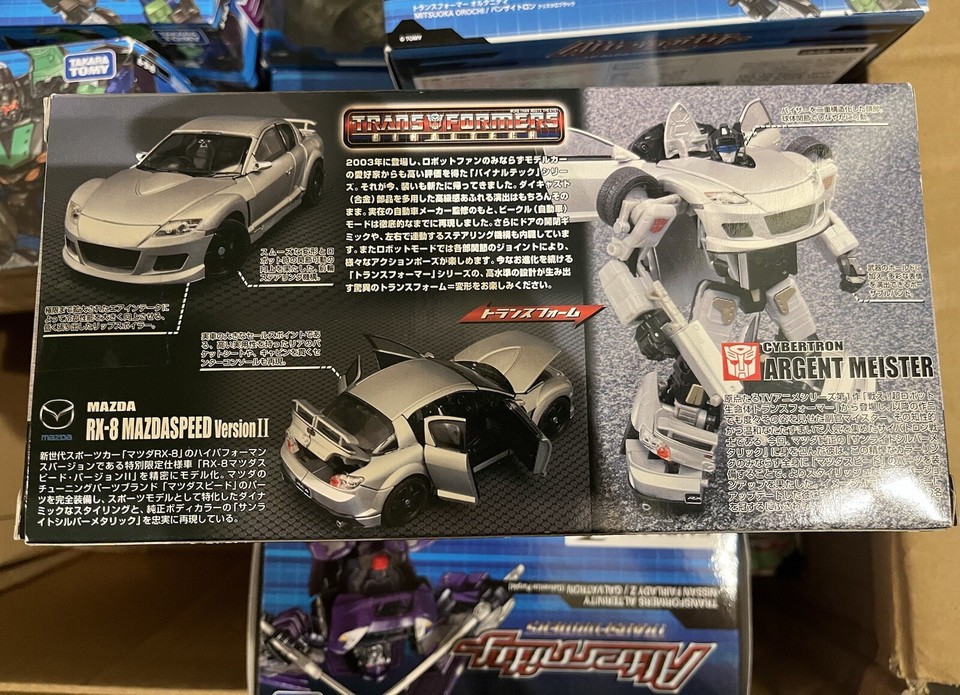 Transformers Takara Binaltech BT20 ARGENT MEISTER JAZZ Mazda RX-8 ...