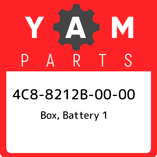 4C8-8212B-00-00 Yamaha Box, battery 1 4C88212B0000, New Genuine OEM ...