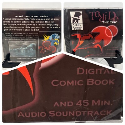 Torrid Do The Epic Digital Comic Book & Audio Soundtrack CD 1998 ...