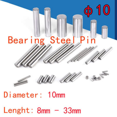 φ10 10mm Diameter Bearing Steel Pin Cylindrical Solid Dowel Pins 8mm ...