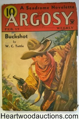 Argosy Feb 17, 1934 Max Brand; WC Tuttle; Irish O'Shea Cvr | eBay Australia