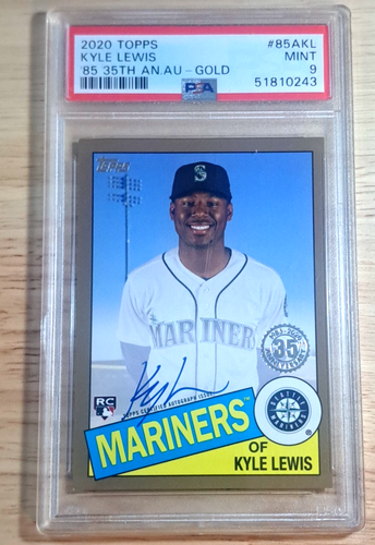 Kyle Lewis /50 (AUTO) (RC) (PSA 9)🍀 - 2020 Topps - Mariners | eBay