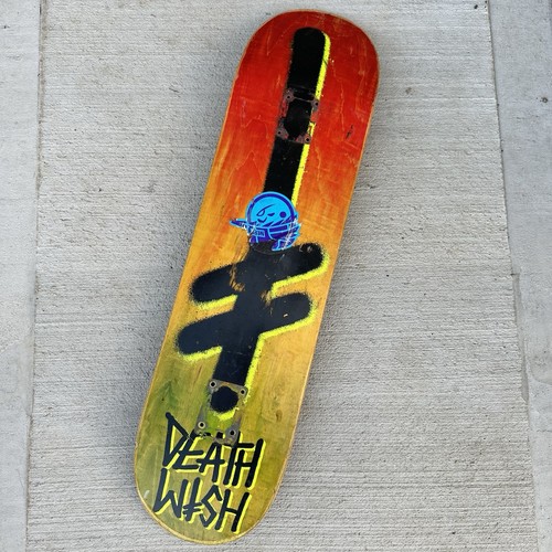 Vintage Deathwish Skateboard Deck Gang Logo | eBay