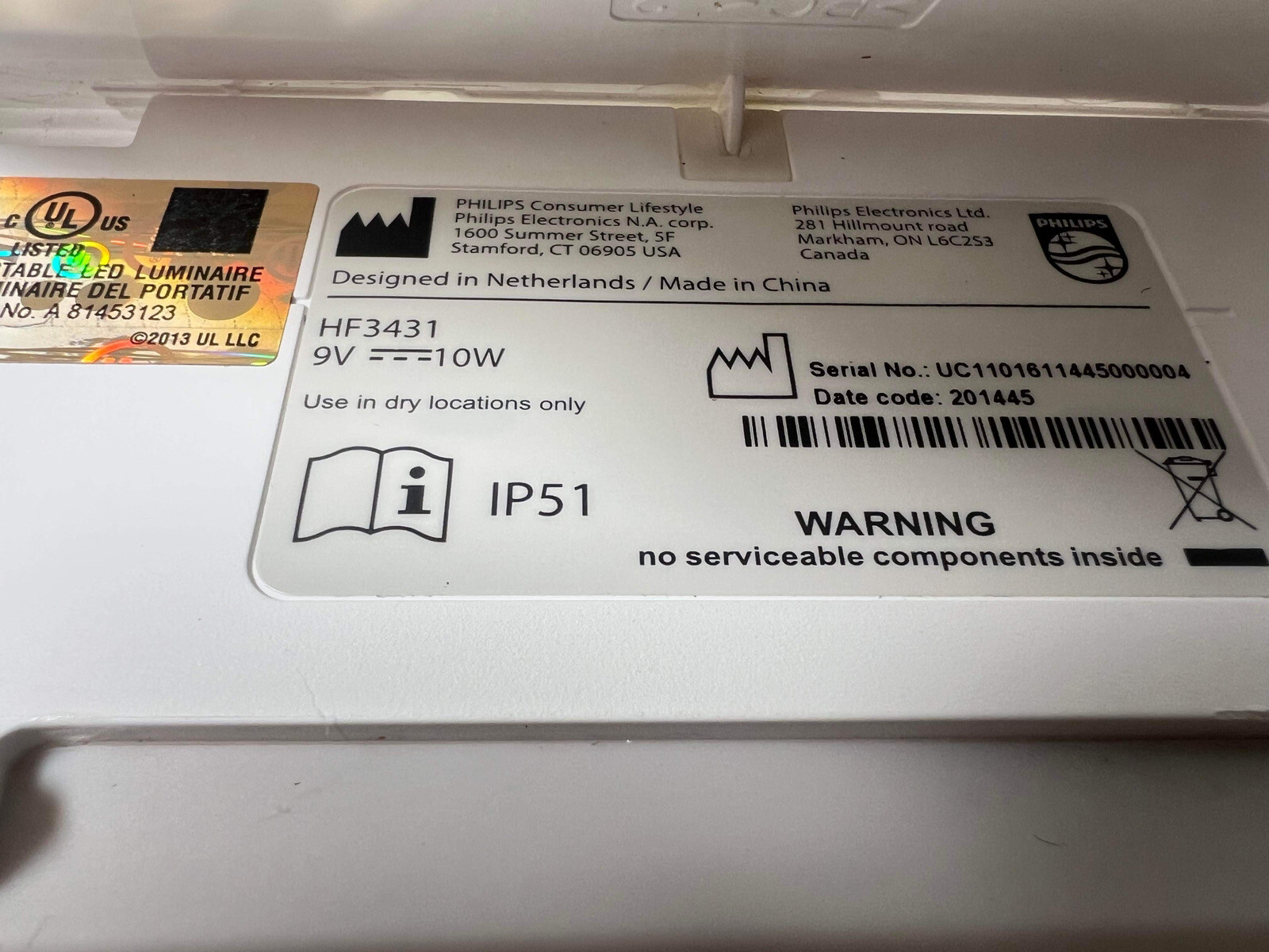 Philips goLITE BLU Energy Light - HF3431 | eBay