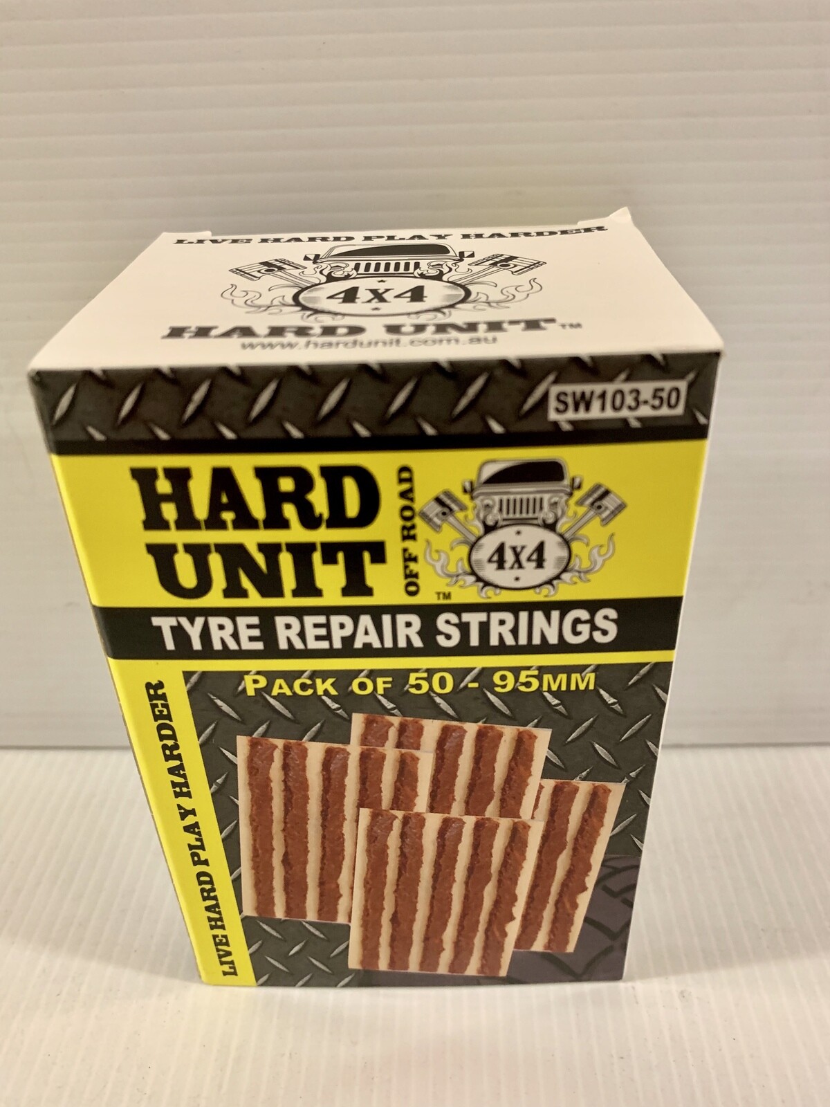 HARD UNIT Tyre Strings 4In Brown Box Of 50 (SW103-50) | eBay