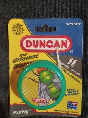 Duncan ProFly Yo-Yo, Green Fly, 3295PY, 2002, NIB, NOS, Vintage, Yo Yo ...