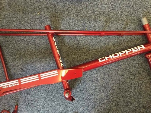 Raleigh Chopper MK1 or MK2 Frame Set Restoration with Decals And Paint ...