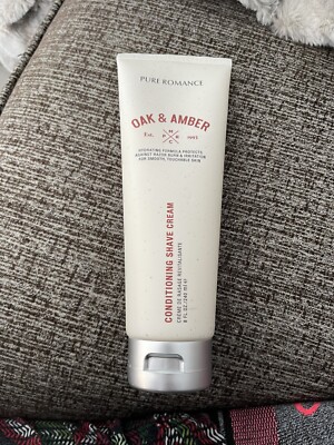 Pure Romance Conditioning Shave Cream - Oak and Amber NEW and Free ...