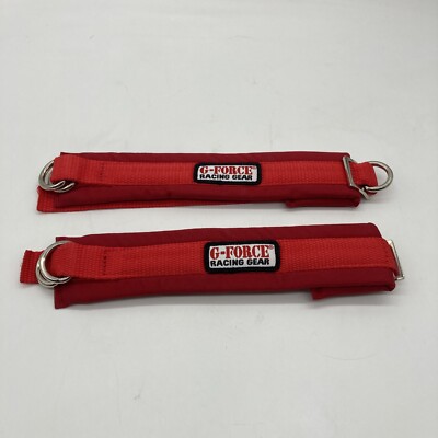 G-FORCE Racing 4087ADURD Arm Restraints Adult Red Pair Mint Condition ...