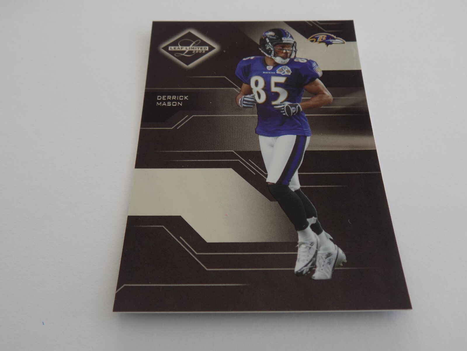 2005 Derrick Mason Leaf Limited Card #10 Serial #468/599 | eBay
