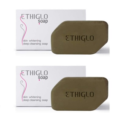 Ethiglo Skin Whitening Soap (Pack Of 2) FREE DELIVERY | eBay