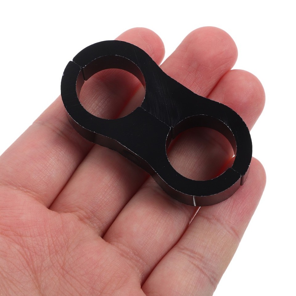 2pcs Hose Clamp 20mm Heater Hose Clip Line Mounting Clamp 2-hole Line ...