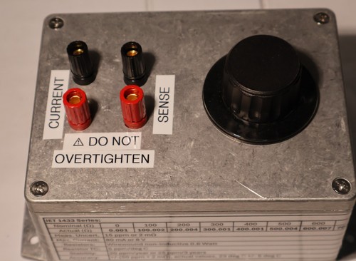 IET LABS, RTD Simulator, Decade Resistor, 100 ohm steps to 1 kOhm | eBay