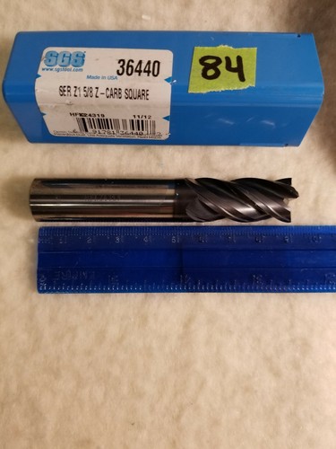 SGS. 36440. Z1 Z-Carb High Performance End Mill, 5/8" Cutting Dia. | eBay
