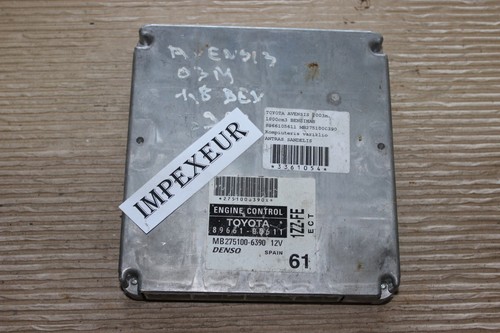 Calculateur moteur d'origine Toyota ECU 89661-05611 | eBay