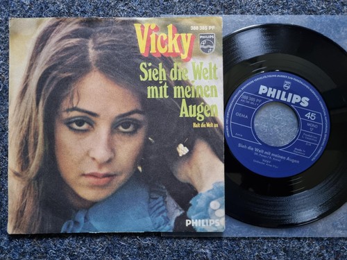 Vicky Leandros - Sieh die Welt mit meinen Augen 7'' Single | eBay