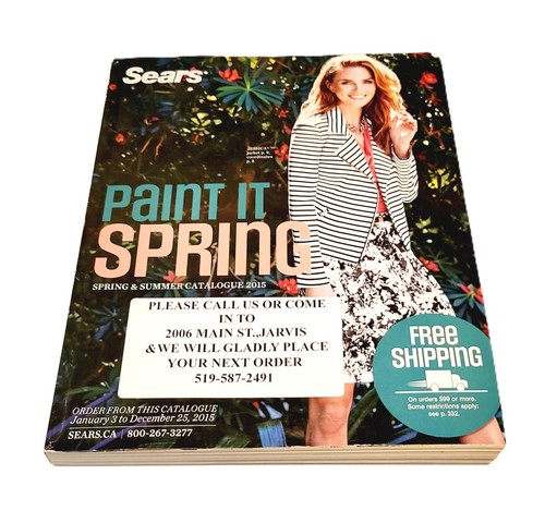 2015 Sears Canada Catalog for Spring and Summer | eBay