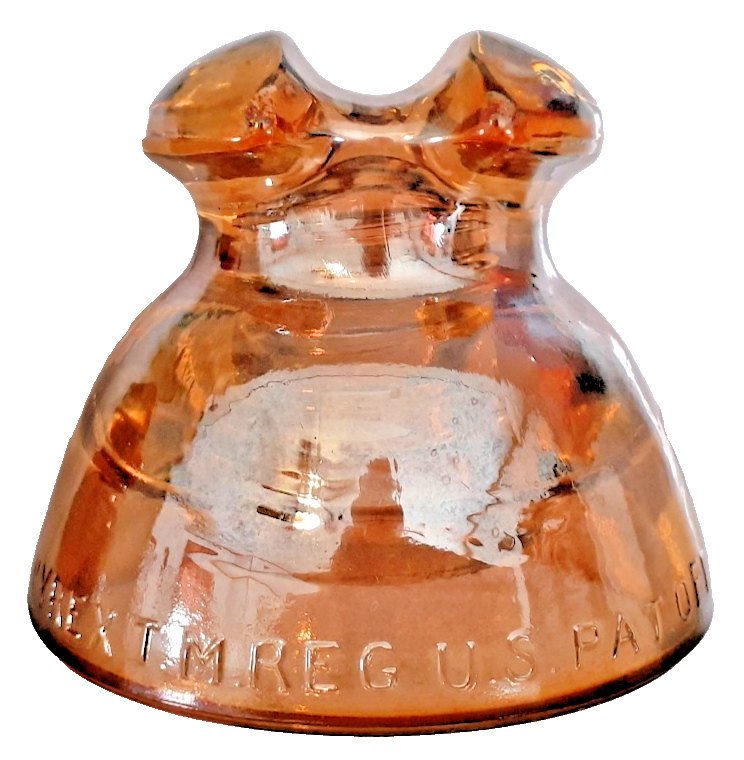 CD 234 Carnival Glass PYREX "A" MOLD Antique Glass Telegraph Insulator ...