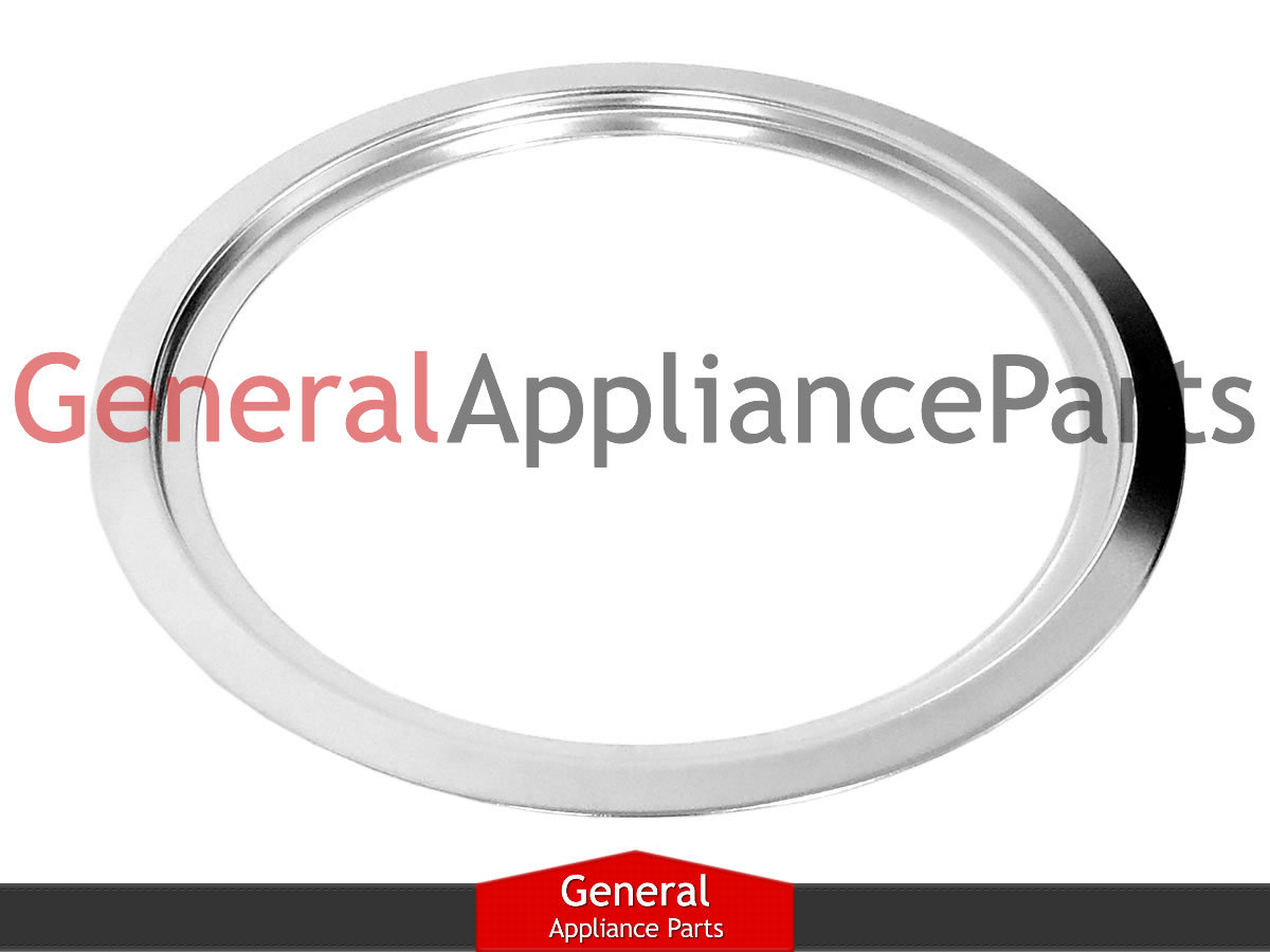Stove Range 8" Chrome Burner Drip Pan Ring Fits GE Profile Hotpoint ...