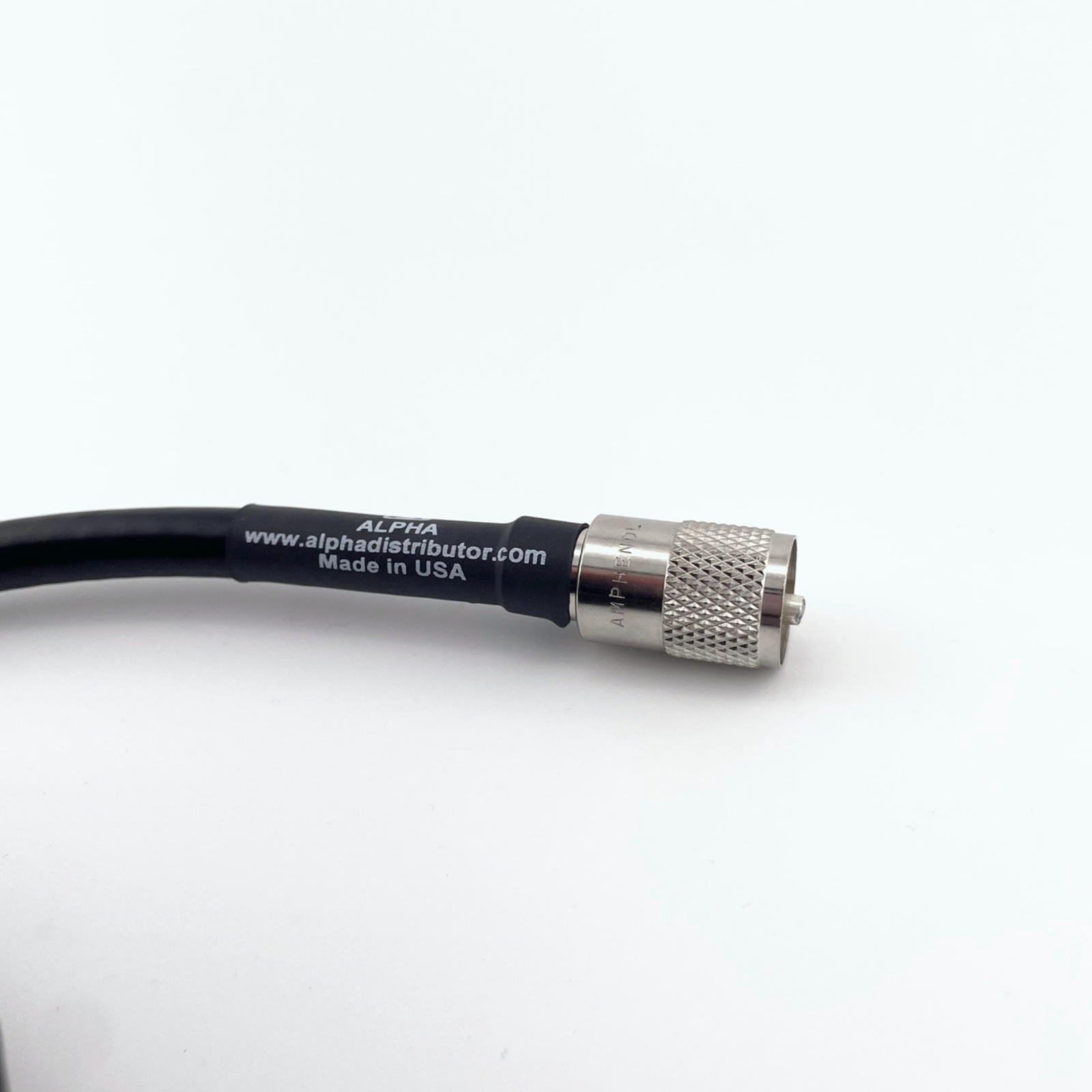 ALPHA - 125ft RG8u Coax Cable with AMPHENOL PL259s attached | eBay