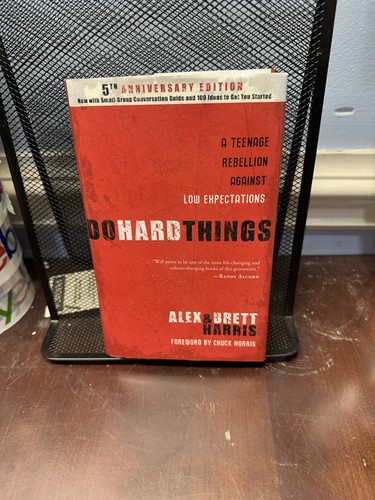Do Hard Things, 5th Anniversary, Intro by Chuck Norris Book Hard Cover ...