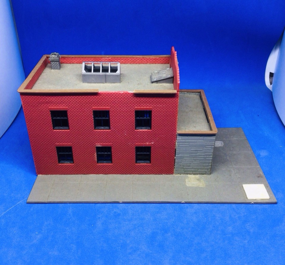 HO SCALE TYCO CENTER ST. SERIES BARBER SHOP MODEL RAILROAD BUILDING ...