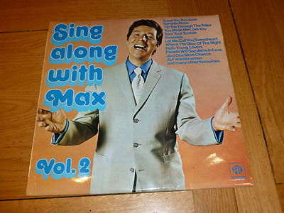MAX BYGRAVES - Sing Along With Max Volume 2 - 1972 UK 8-track vinyl LP ...