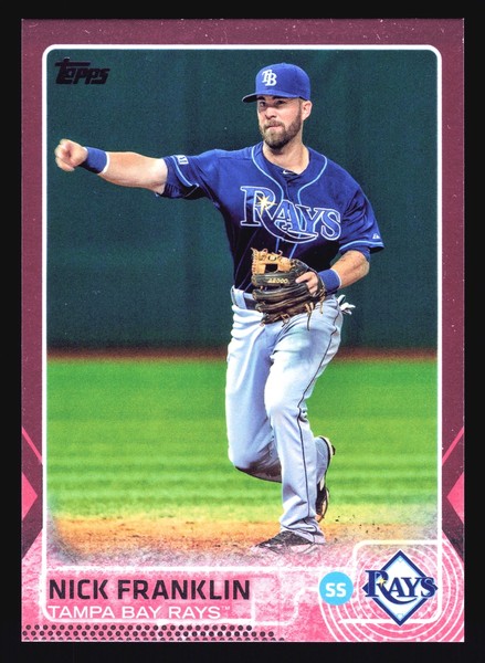 2015 Topps - Pink #446 Nick Franklin, Nick Franklin /50 for sale online ...
