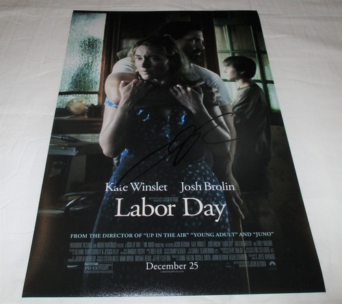 JASON REITMAN SIGNED LABOR DAY 12X18 MOVIE POSTER 2 | eBay