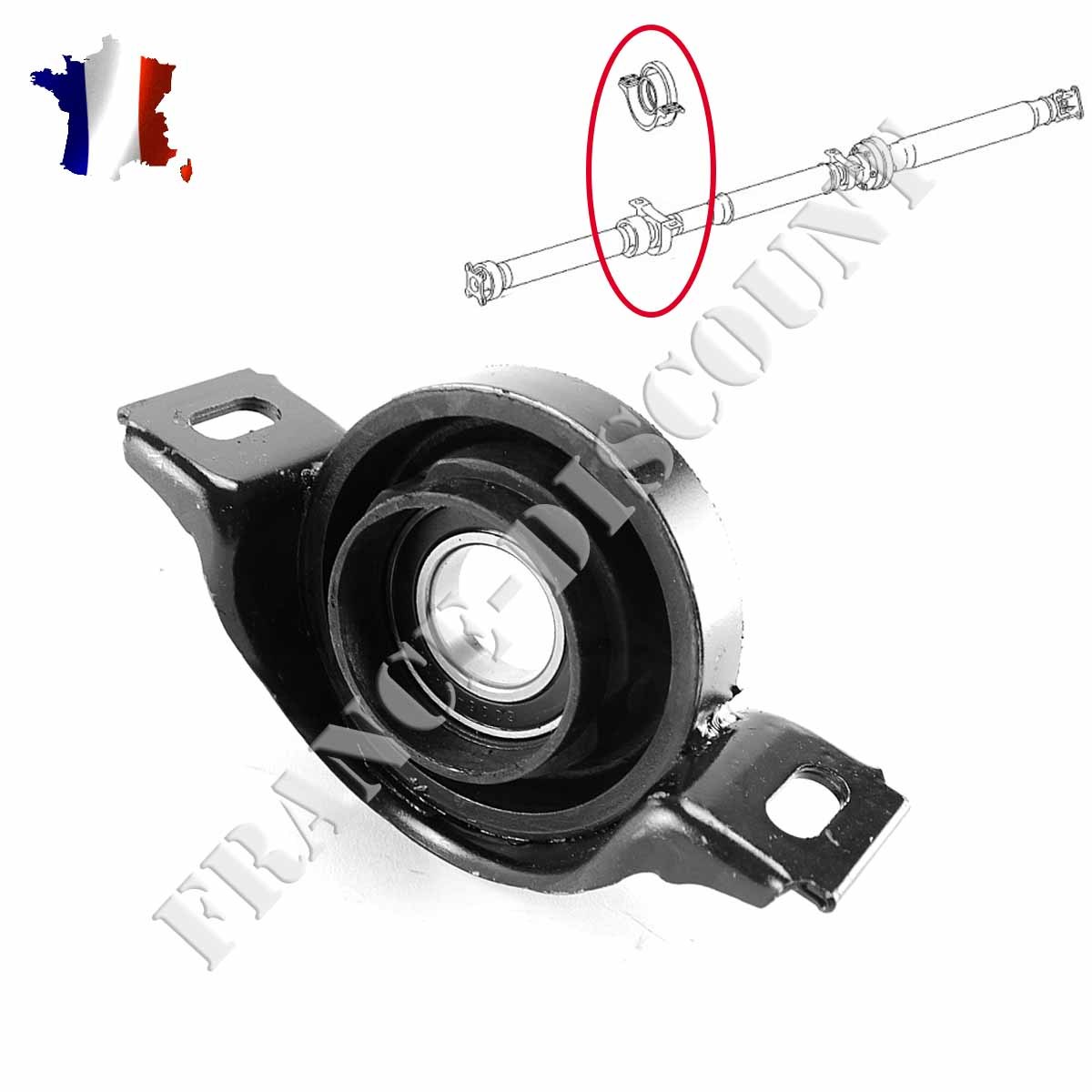 Palier arbre de transmission + roulement Mercedes Vito Viano Sprinter ...