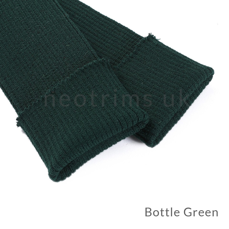 Rib Knit Cuffs Pair,Tubular Ribbing Seamless Cuffing Fabric ReVamp ...