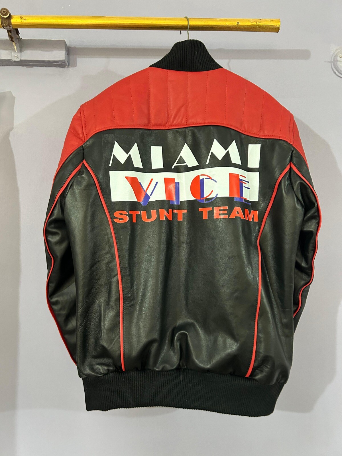 Miami Vice Jacket For Men Ryan Gosling The Fall Guy Bomber Leather ...