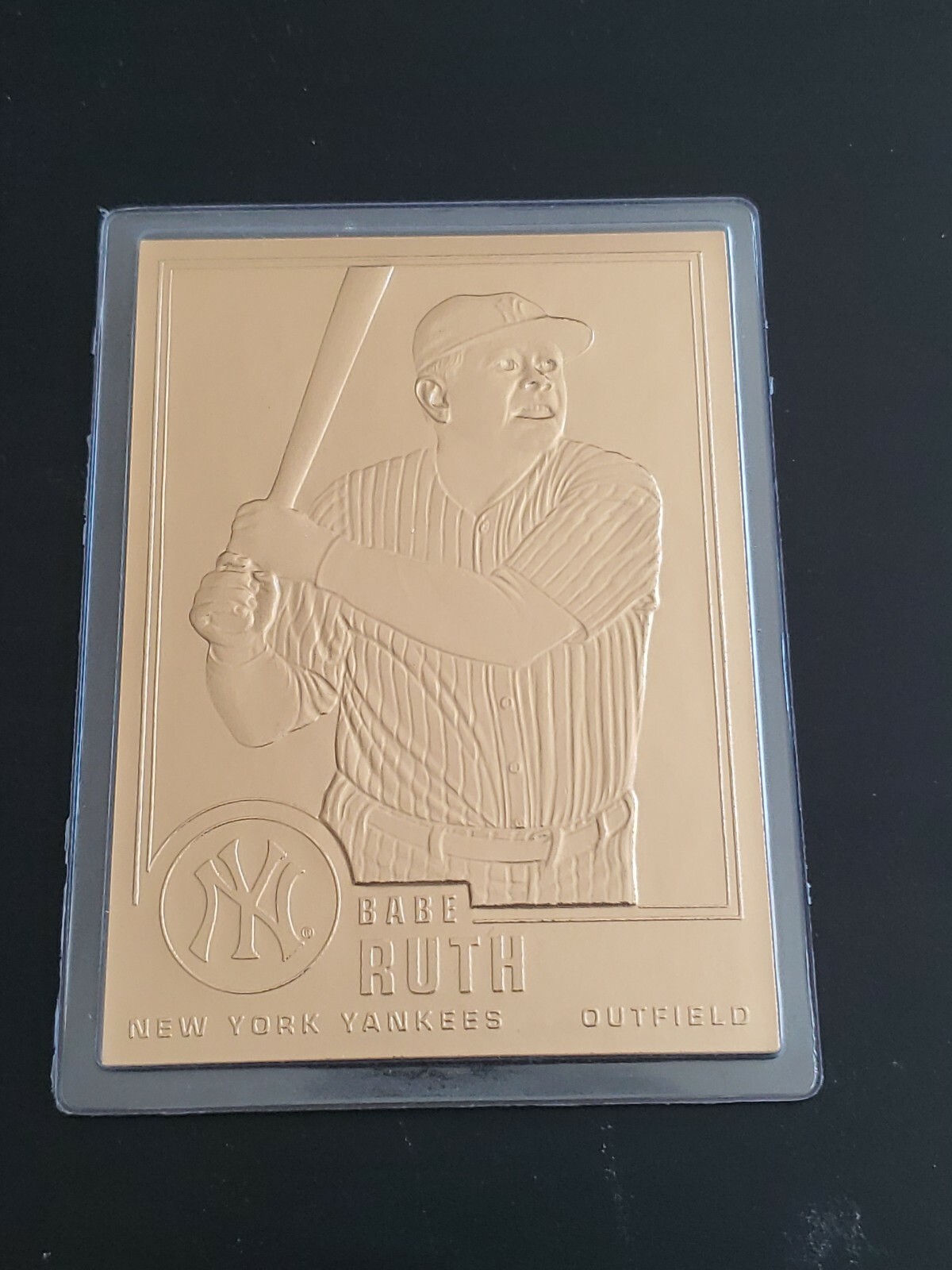 Babe Ruth Gold 1996 CMG Worldwide New York Yankees #30 Baseball Card | eBay